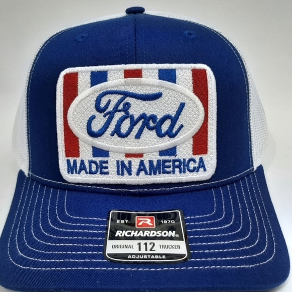 Accessories | Retro Vintage Style Ford Trucker Patch Hat Cap Gorra ...